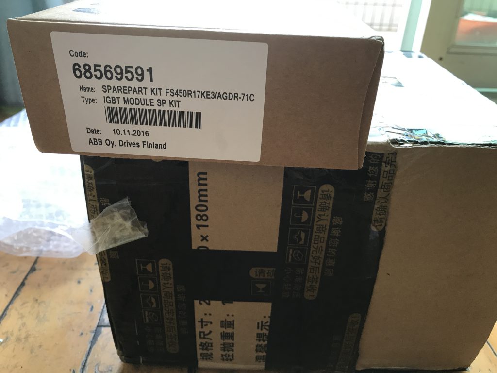 ABB ACS800 Industrial Drive IGBT And Drive Board