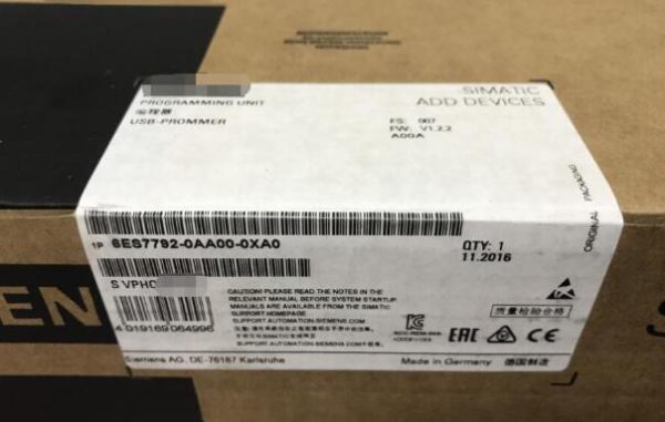 6ES7792-0AA00-0XA0 6ES7792-0AA00-0XA0 Siemens SIMATIC PG, USB PROMMER ...